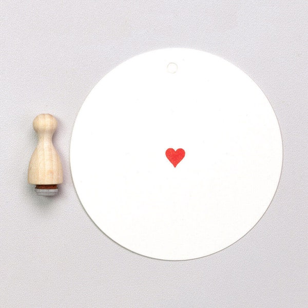 Love Heart Stamp - Etsy