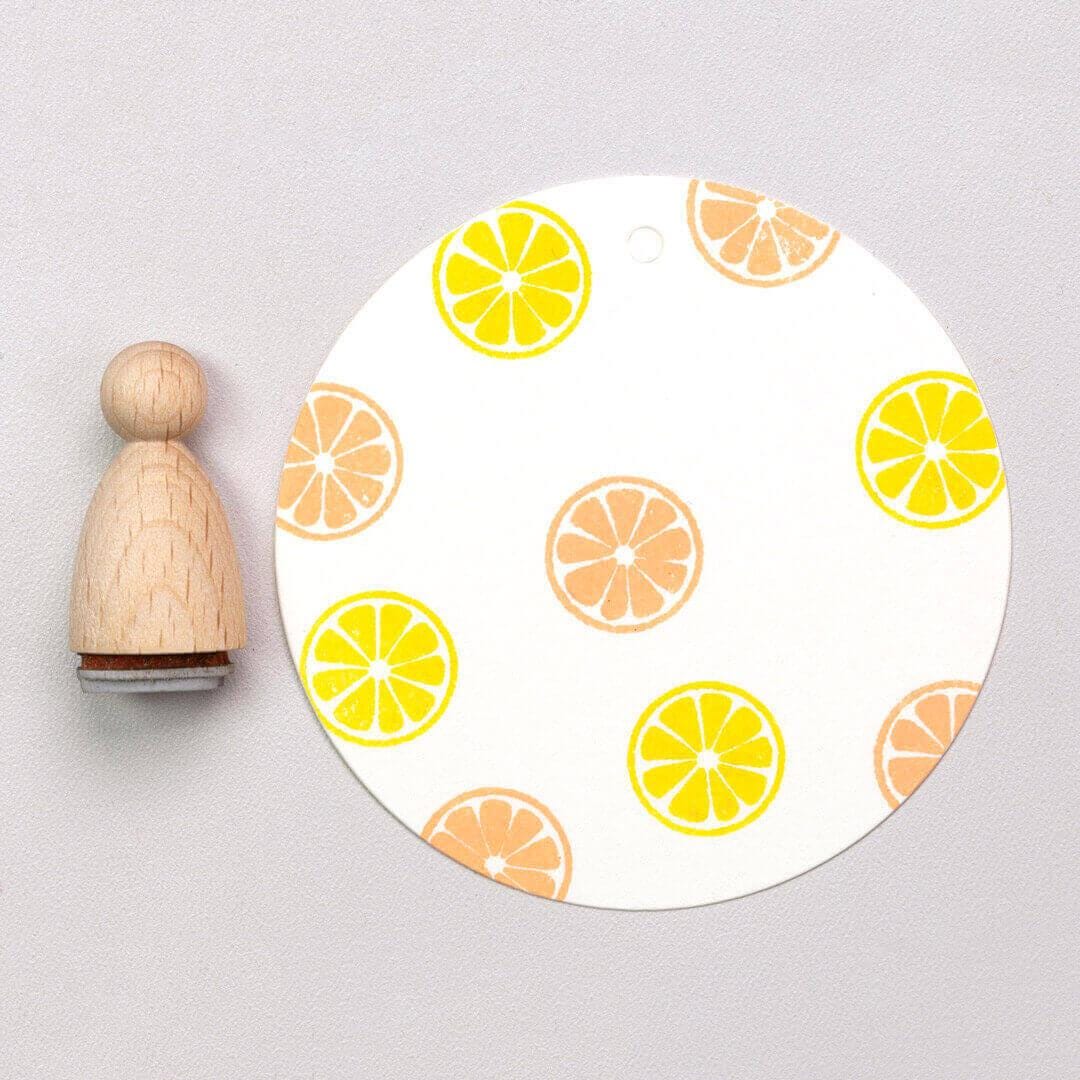 Stamp | Lemon Slice Small - Etsy