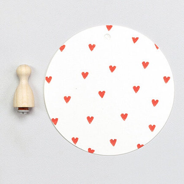 Small heart stamp - Etsy.de