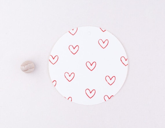 Stamp Herz Outline Mini Heart Outline Mini | Etsy