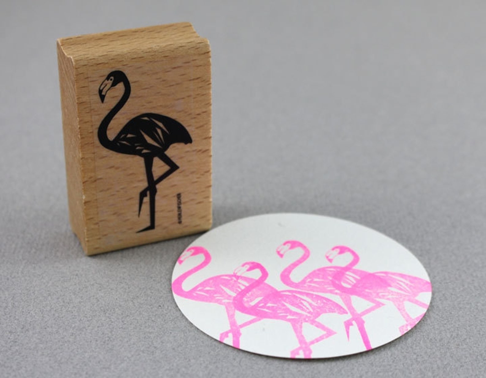 Stamp Flamingo | Etsy