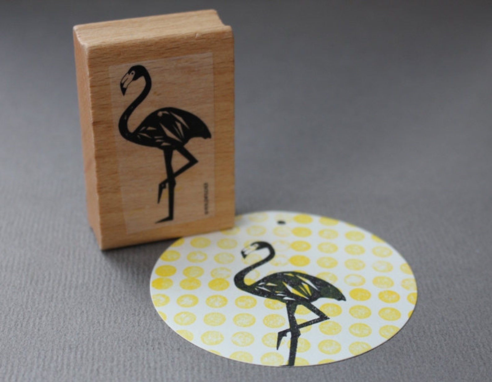 Stamp Flamingo | Etsy