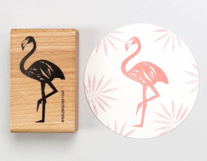 Stamp Flamingo - Etsy