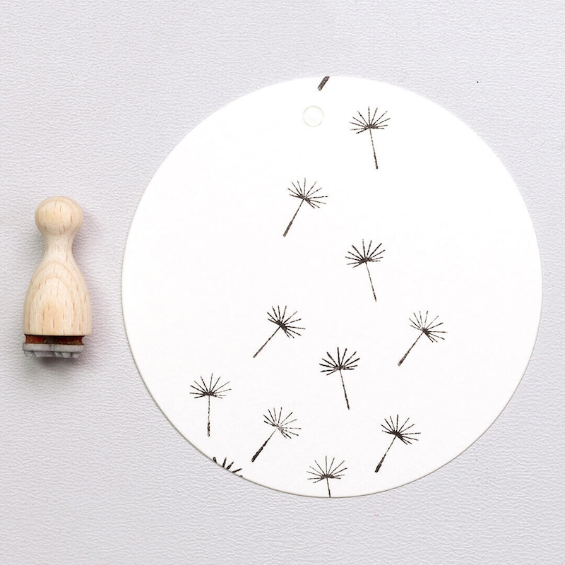 Dandelion Stamp - Etsy UK