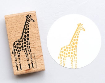 Giraffe Stamp | Etsy