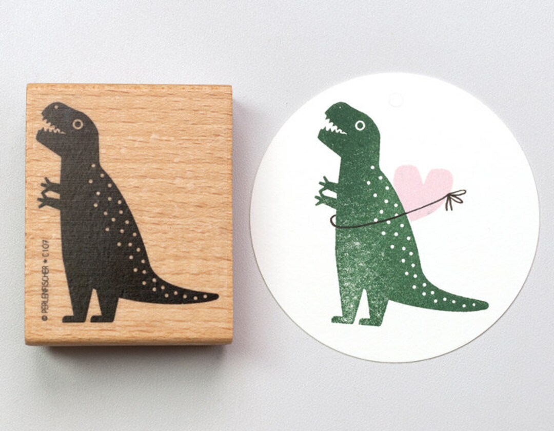 Stamp T-rex - Etsy