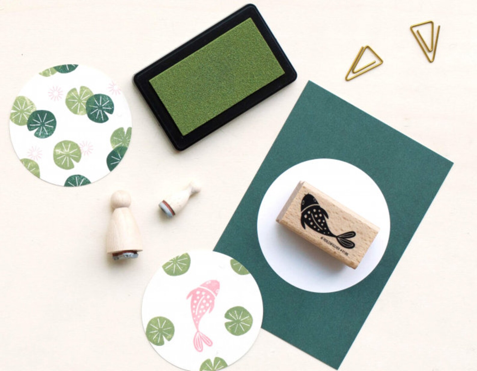 Stamp Koi - Etsy