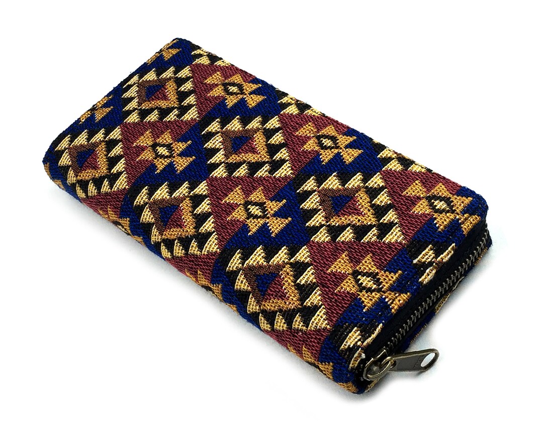 Tribal Aztec Wallet, Womens Long Wallet Clutch, iPhone Wallet Southwest ...