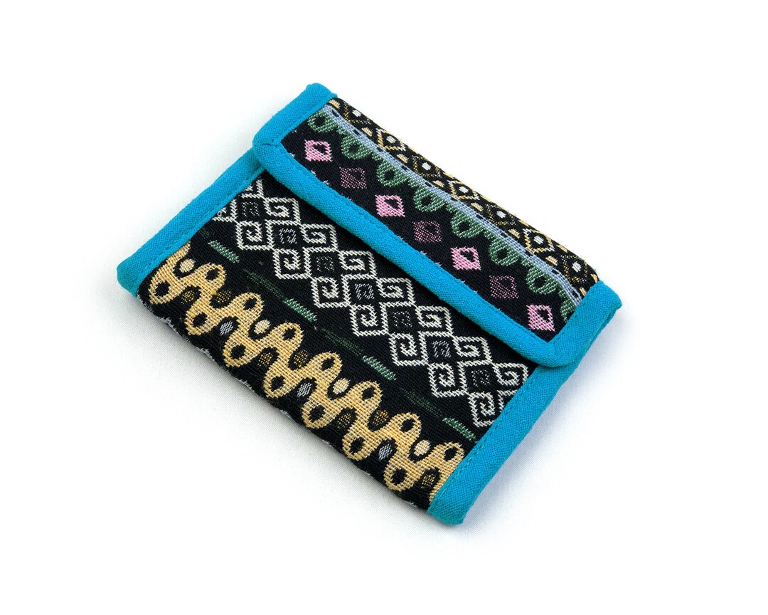 Cute Small Bifold Wallet, Short Slim Wallet, Hippie Wallets Unisex ...