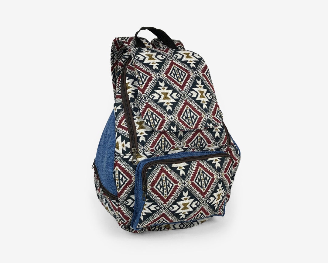 Woven Aztec Rucksack: Ethnic Hippie Daypack - Etsy