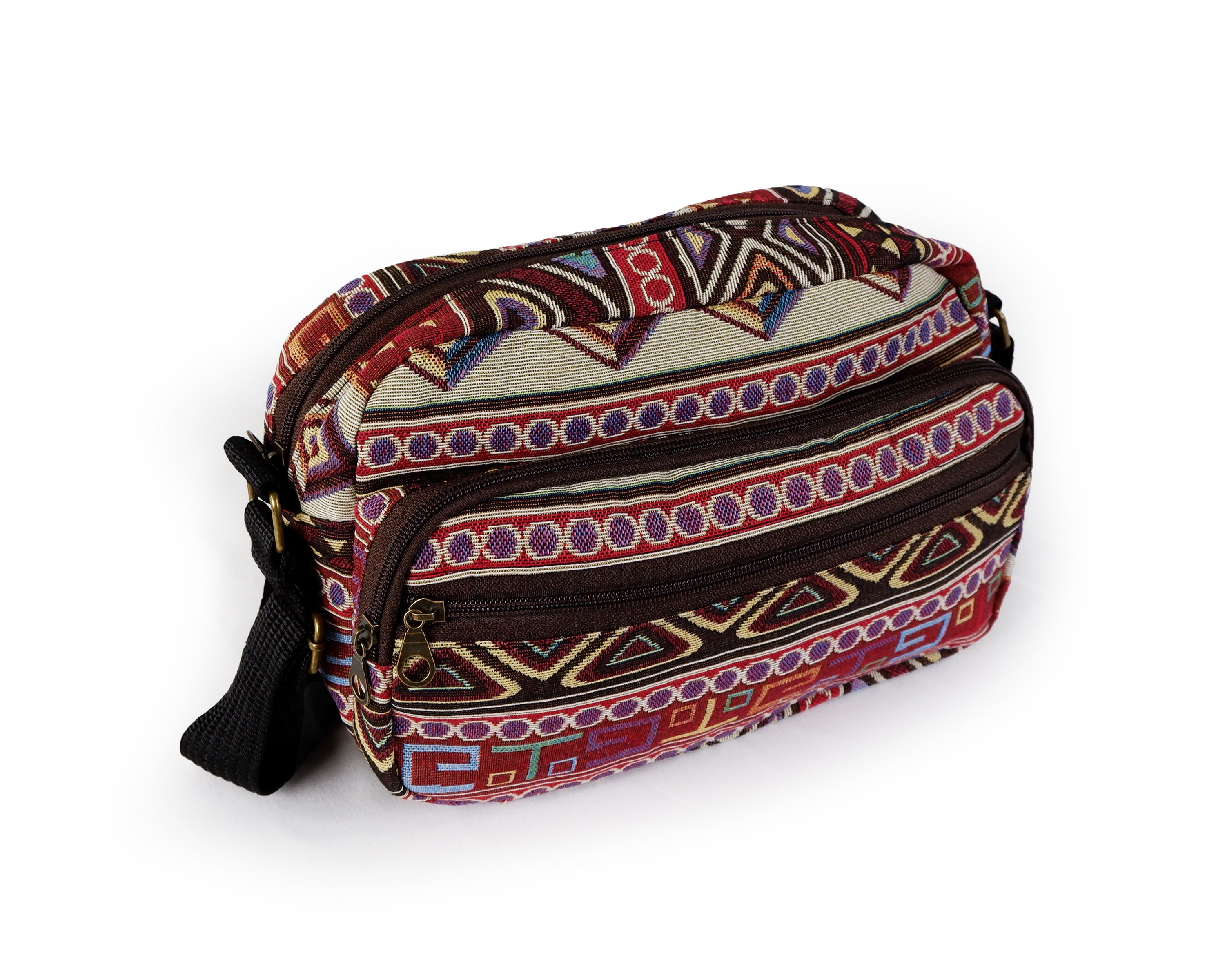 Beautiful Native Crossbody Bag Aztec Pattern Ladies | Etsy