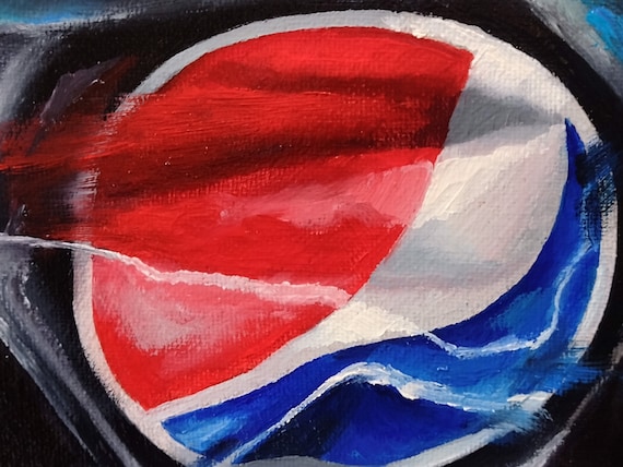 Crushed Pepsi Max Can