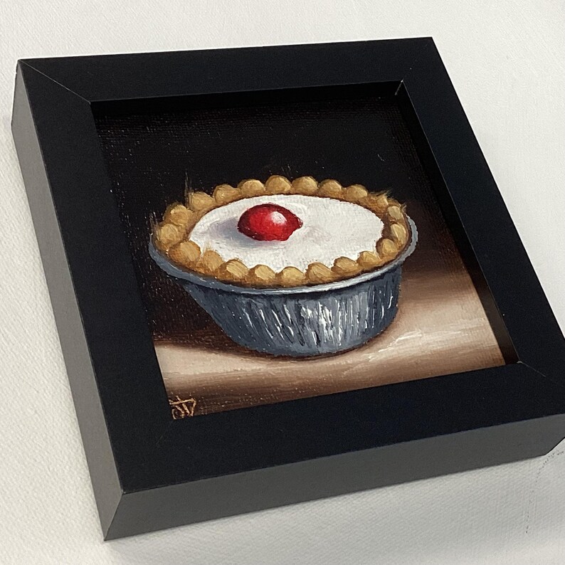 Little Bakewell Tart Original Still Life Oil Painting, by Jane Palmer ...