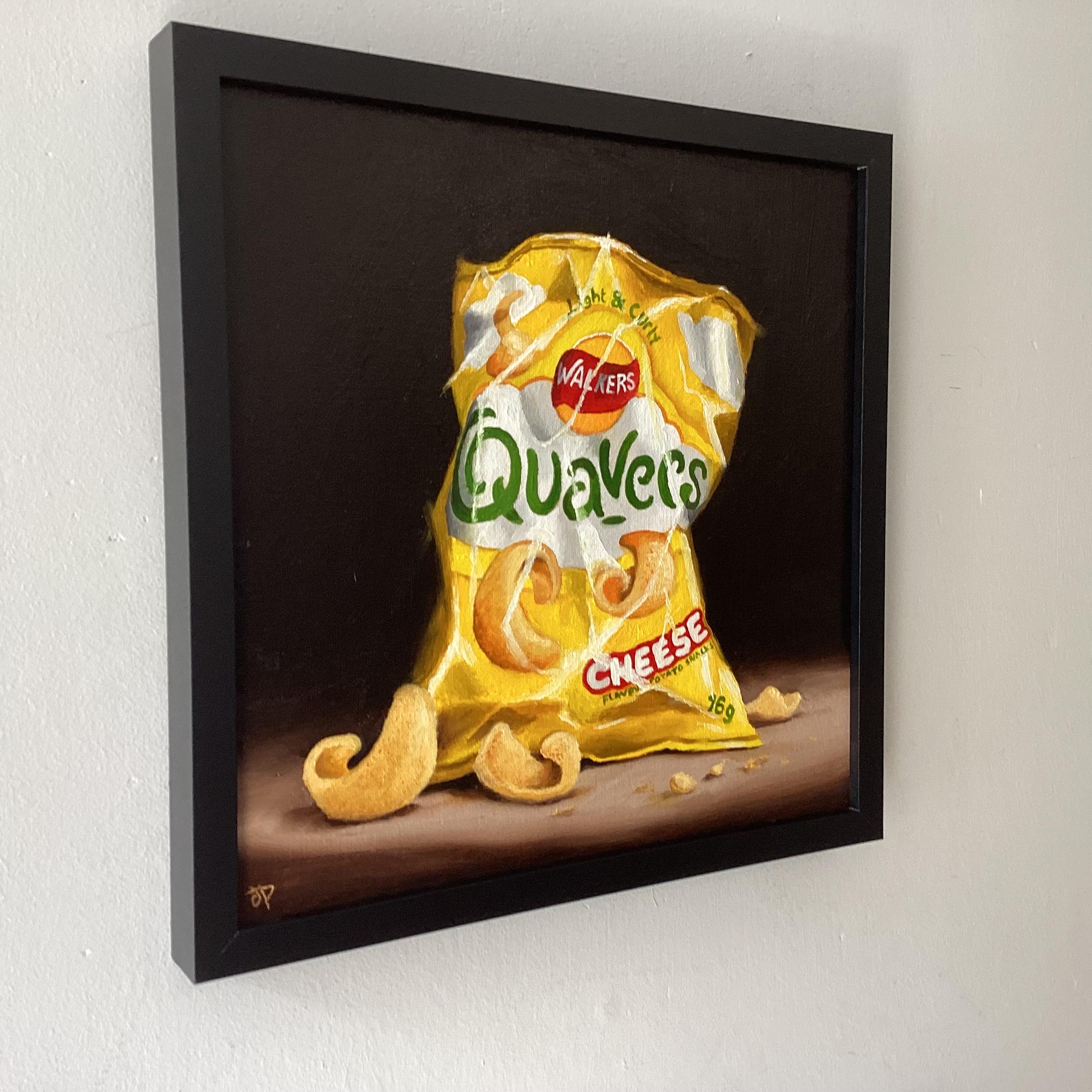 Quavers Cheese Crisps Original Still Life Oil Painting, Framed ...