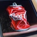 Coke Crush 4 Original Still Life Oil Painting, Framed Contemporary ...
