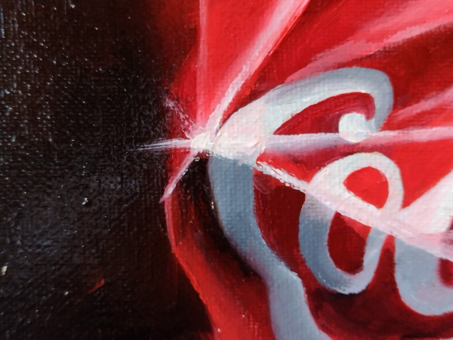 Coke Crush 4 Original Still Life Oil Painting, Framed Contemporary ...