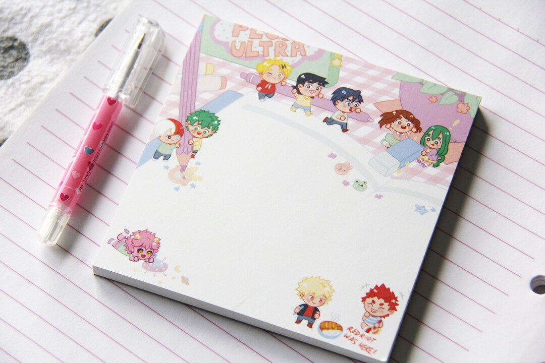 Heroes Pastel 4x4 In. Memo Pad/ Note Pad - Etsy