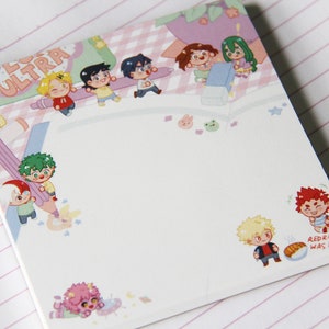 Heroes Pastel 4x4 In. Memo Pad/ Note Pad - Etsy