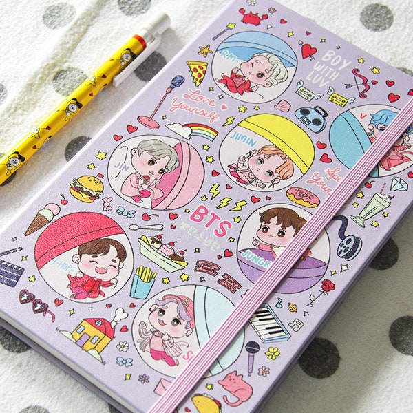 Bts Notebook - Etsy
