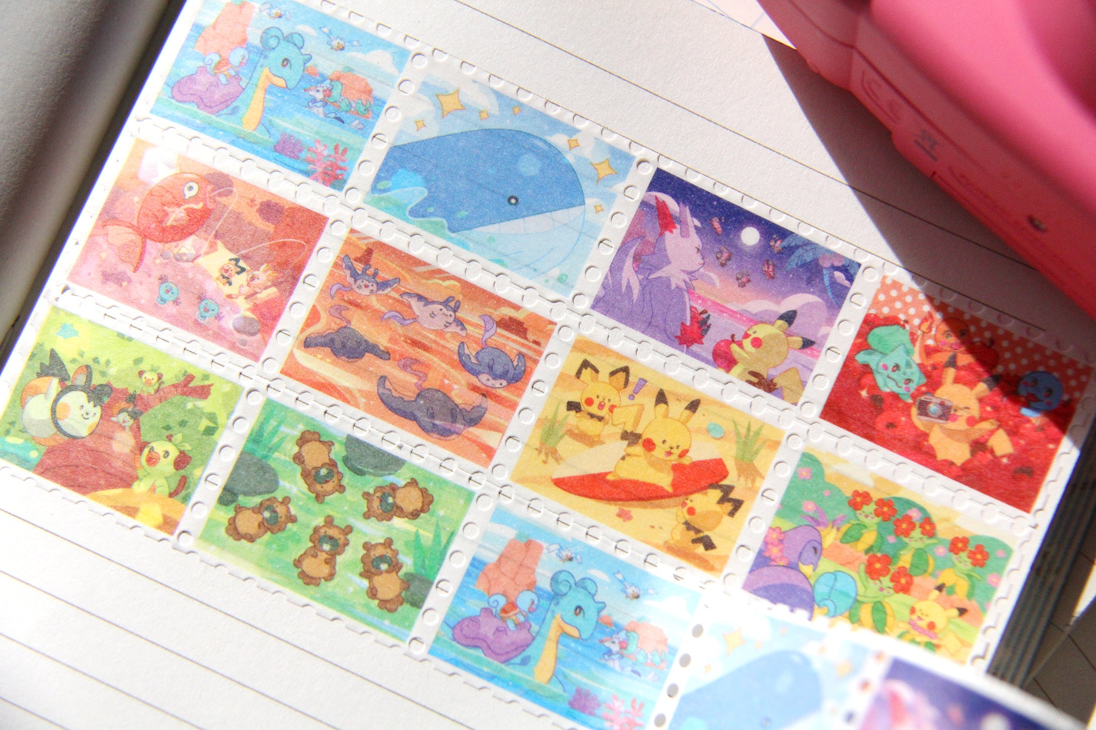 Pokemon Snap Camera Roll Stamp Washi Tape | Etsy