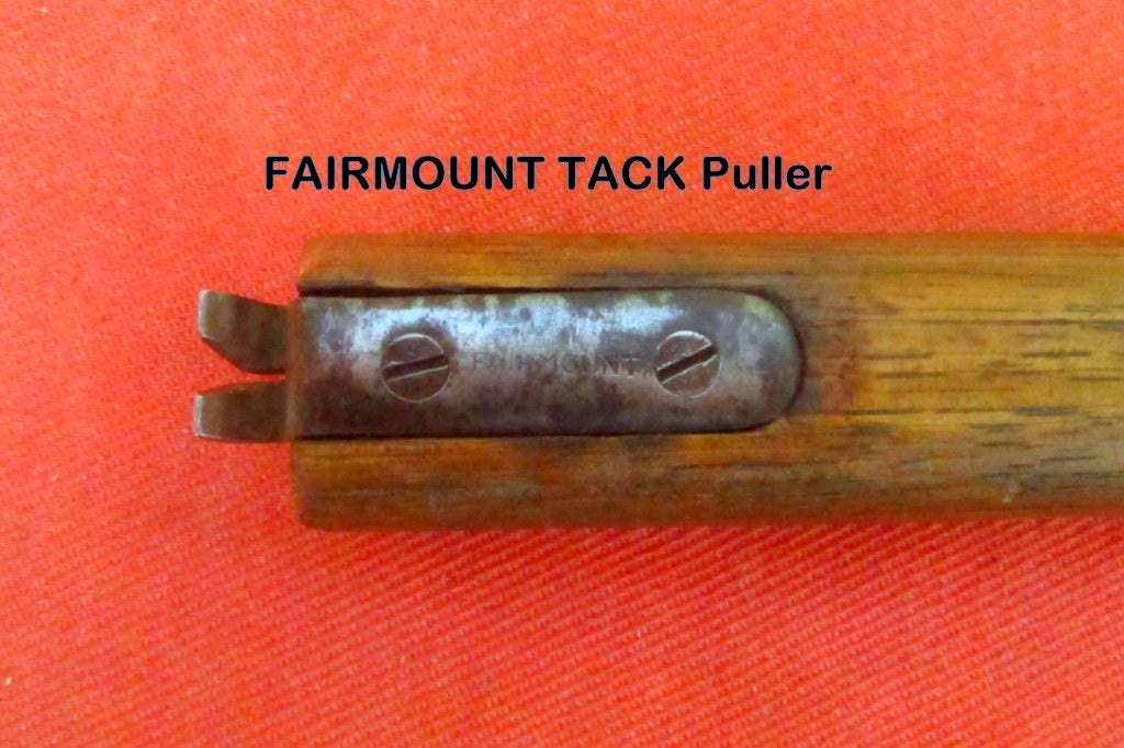 FAIRMOUNT 42 HC Tacking Hammer W/rare Tack Puller on Handle Heel ...