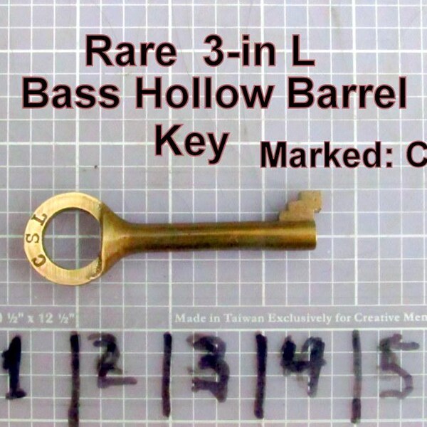 Barrel Key - Etsy