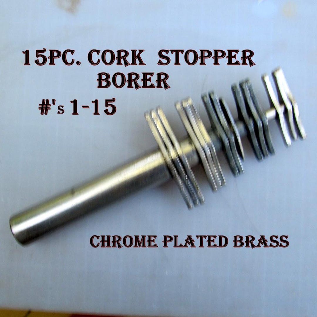 Vtg. Cork Stopper Borer Cork-rubber Lab-winery 15pc. - Etsy
