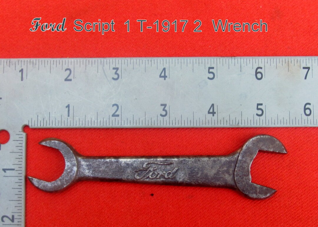 Ford Script 1 T-1917 2 Open End Wrench True Vintage Auto-truck-tractor ...