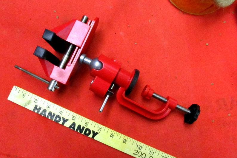 Hobbiest Vise Locking Universal Ball Joint Rubber Jaws Light Non ...