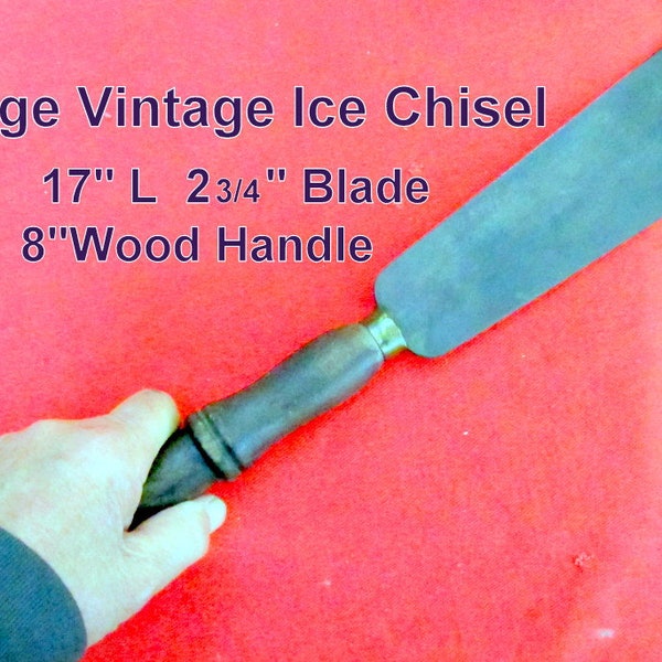 Antique Ice Chisel - Etsy