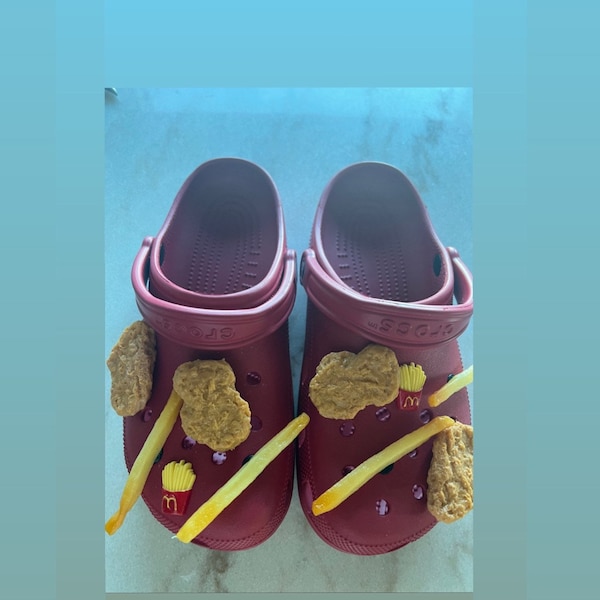 Chicken Nugget Crocs - Etsy