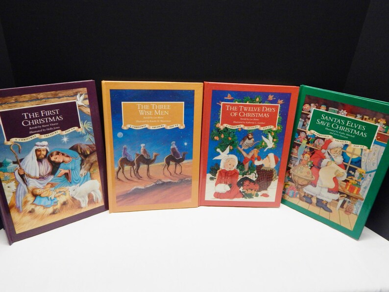 Pop-up Christmas Treasury Books Set of 4 the Twelve Days of Christmas ...