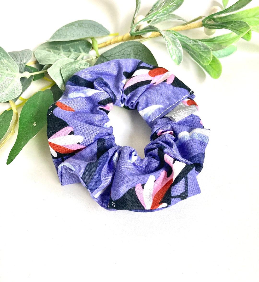 Magpie Scrunchie in Purple, Hair Accessories in Jocelyn Proust ...