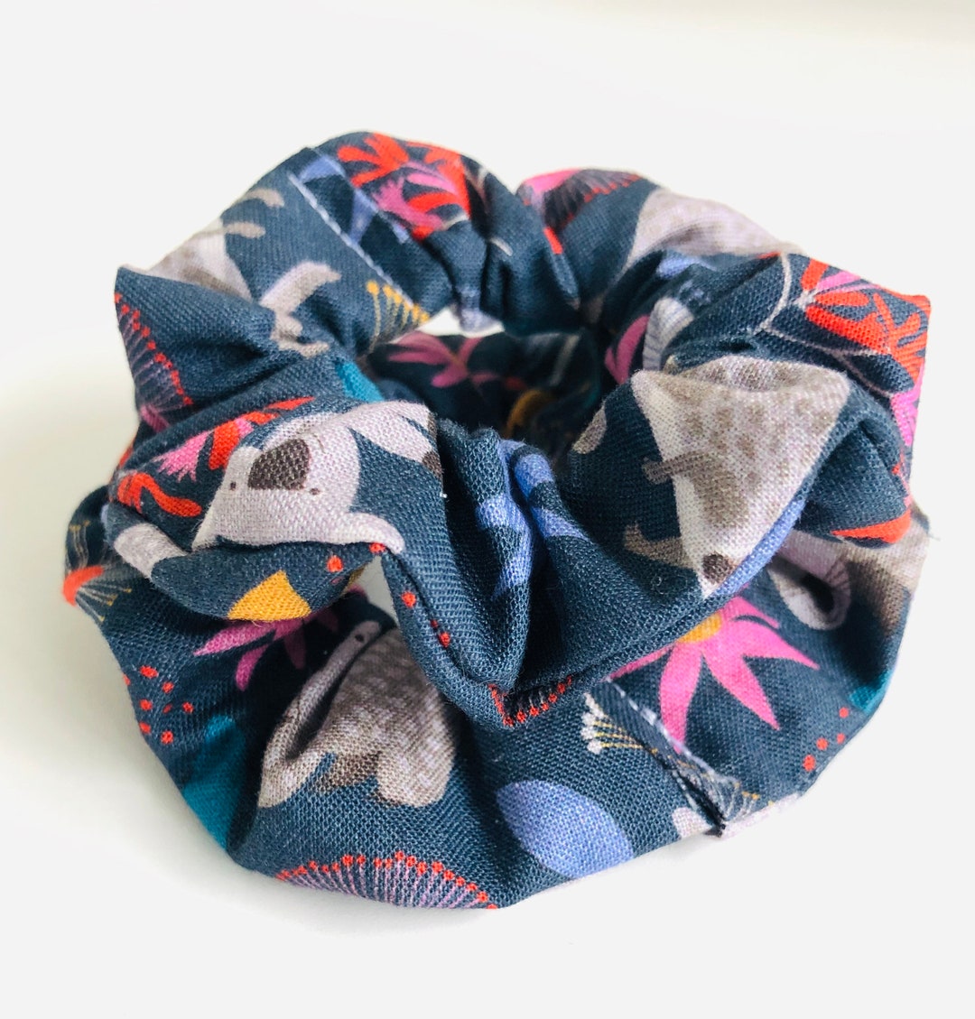 Hair Scrunchies/ Koala and Wombat/ Hair Accessories/ Ties & Elastics ...