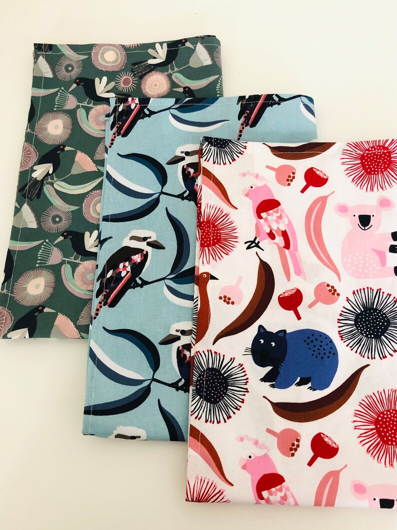 Tea Towel/ Kookaburra /native/ Australian/ Native Birds/ Dish - Etsy