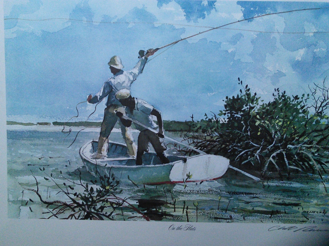 On the Flats by Chet Reneson - Etsy