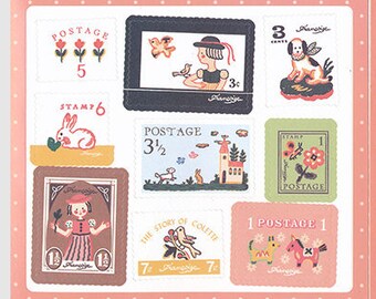 Stamp stickers | Etsy