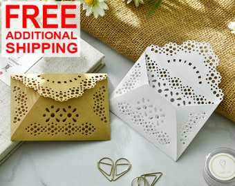Doily Lace Envelopes | Etsy