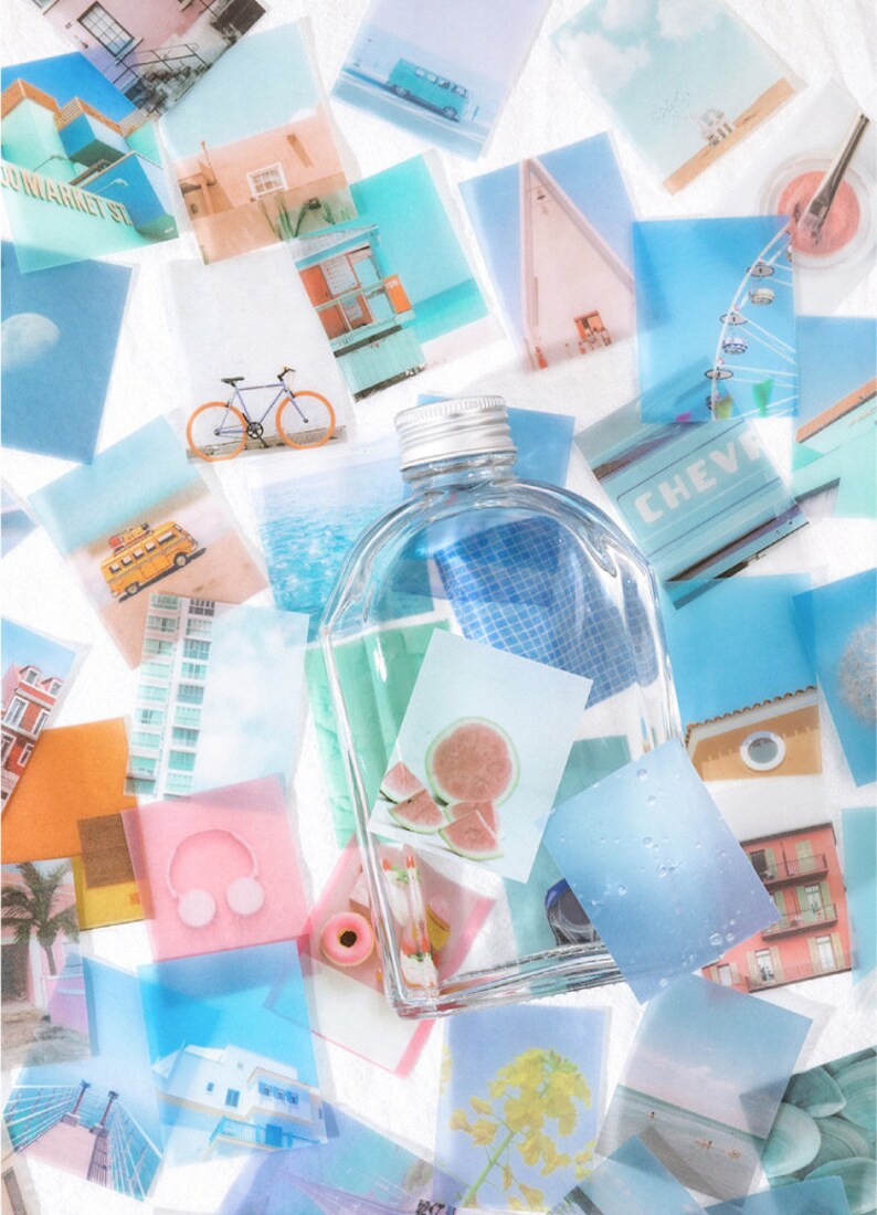 366 Sheets Retro Vellum Memo Paper Pad Morden Life Style Mini - Etsy