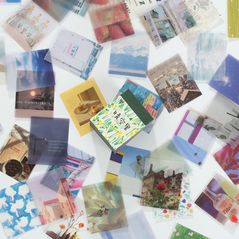 366 Sheets Retro Vellum Memo Paper Pad Morden Life Style Mini - Etsy