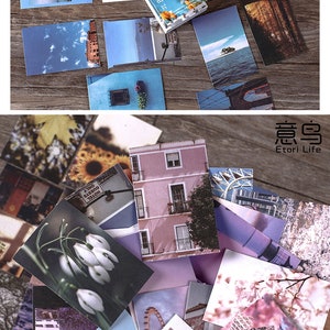 50 Pcs Deco Washi Sticker Mini Booklet Aesthetic Color - Etsy