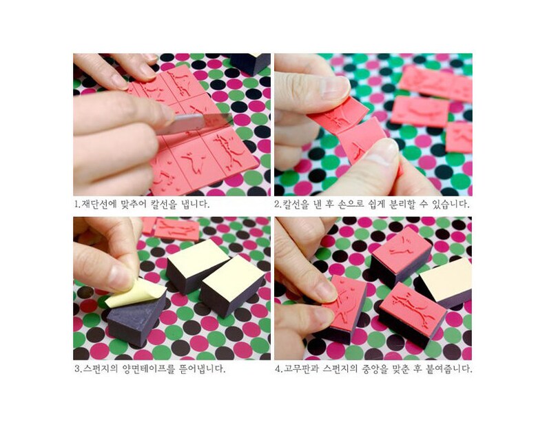 DIY Stamp in Tin Box Set Rubber Stamps Set of 9pcs Mountain | Etsy