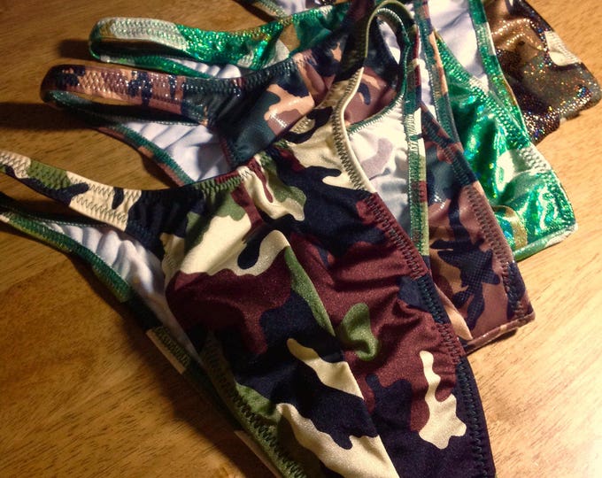 Mens *PRO CUT* Bodybuilding Posing Suit Trunks in Foil Fabric - Etsy Canada