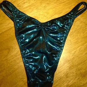 Mens *PRO CUT* Bodybuilding Posing Suit Trunks in Foil Fabric - Etsy