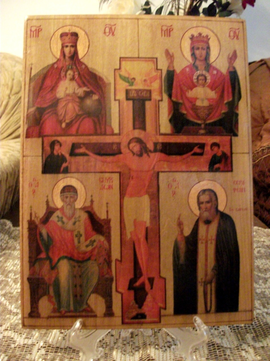 Personal Family Icon in Order 24х32х2см orthodox Icons - Etsy Israel