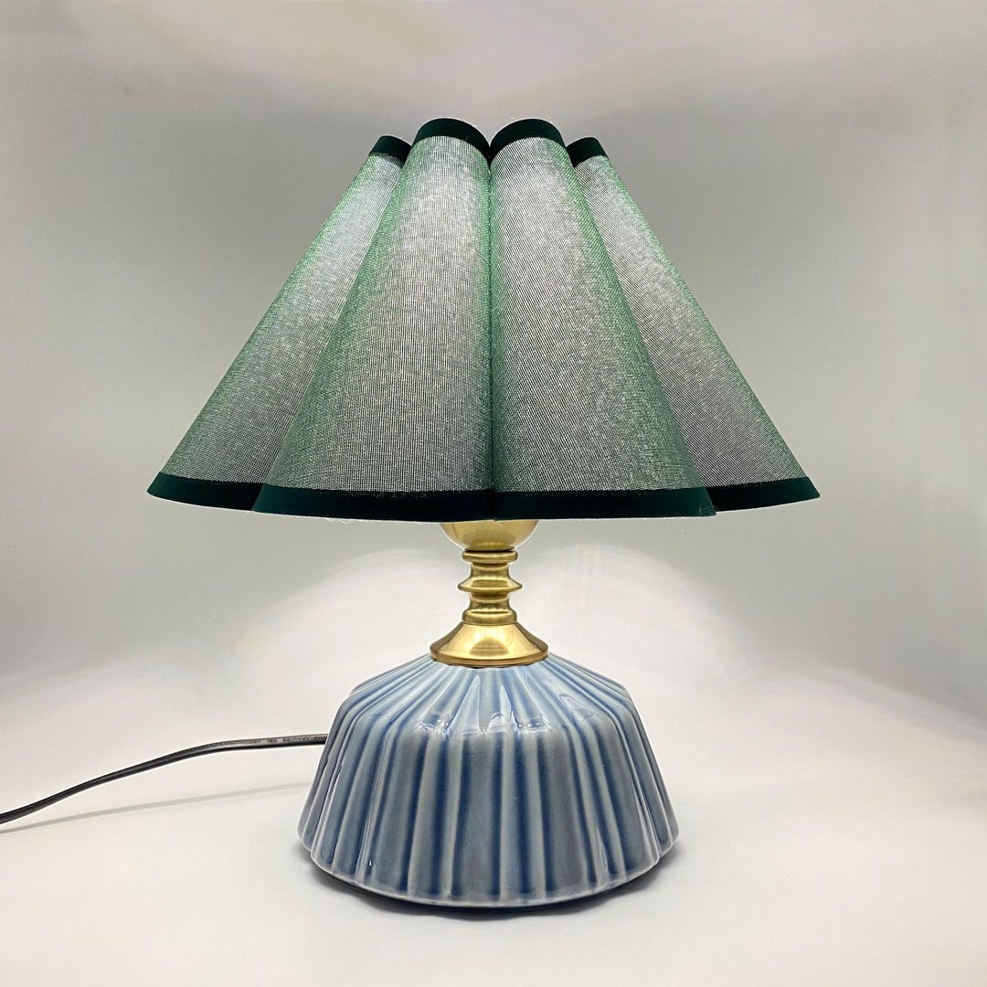 Handmade Ceramic Table Lamp: Cottagecore Mushroom Bedside Light - Etsy
