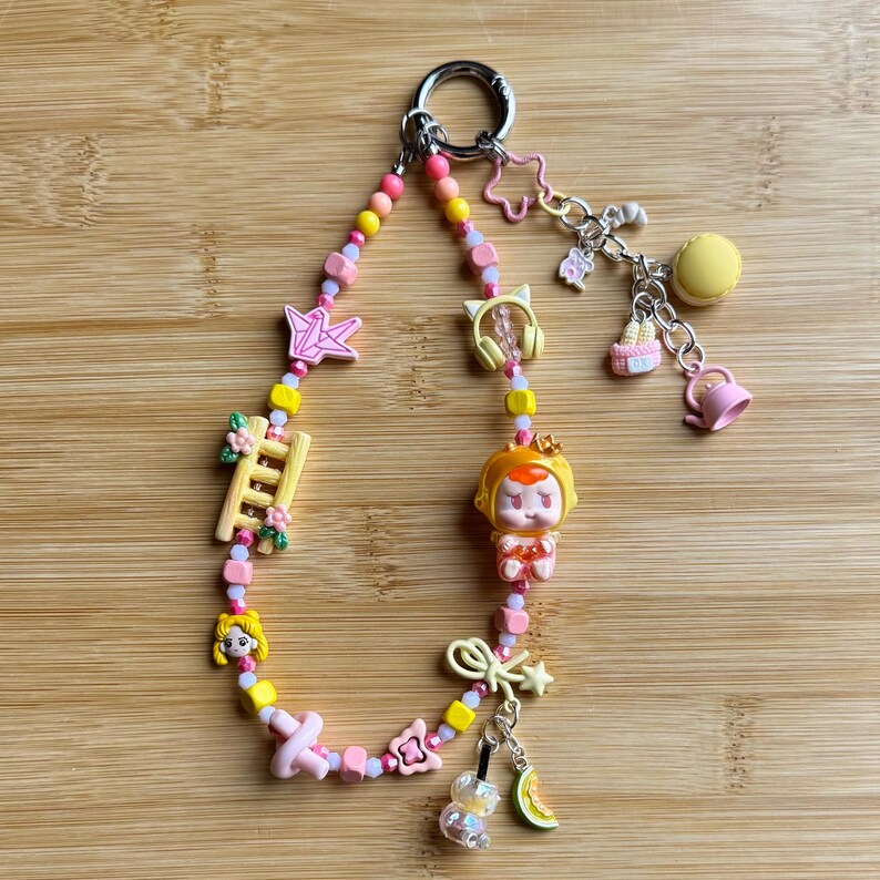 Pink Lemonade Keychain - Etsy