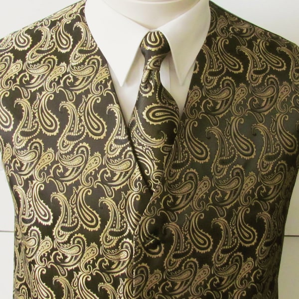 Gold Vest - Etsy