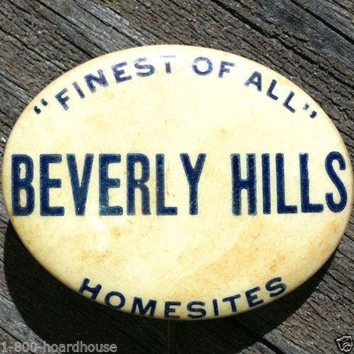 Vintage Original BEVERLY HILLS Homesites Real Estate Pin 1920s - Etsy