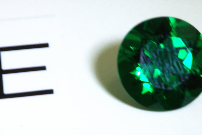 Russian Hydrothermal Emerald Synthetic Lab Grown Emerald - Etsy